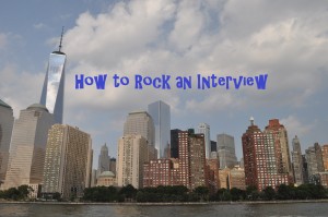 How to Rock an Interview - The Big To-Do List