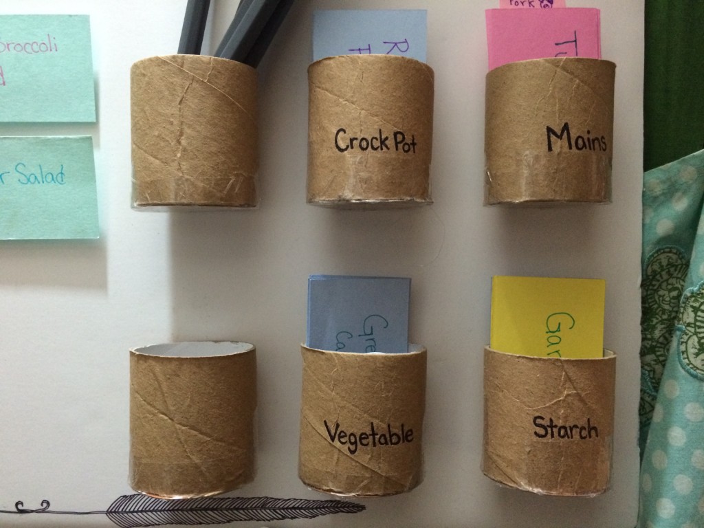 DIY Weekly Meal Planning Board - The Big To-Do List