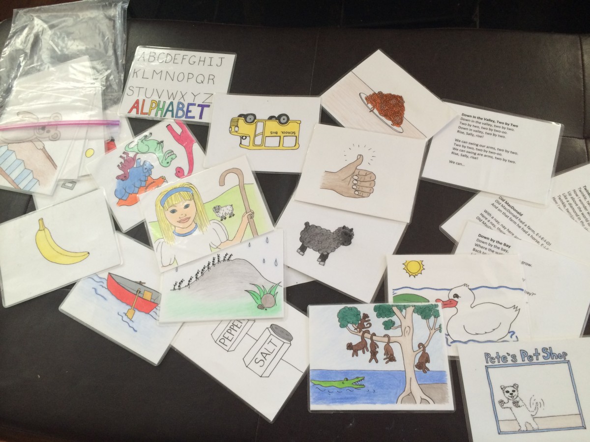 Kids Songs Visual Cards - Free Early Learning Printable Resource - Baby ...